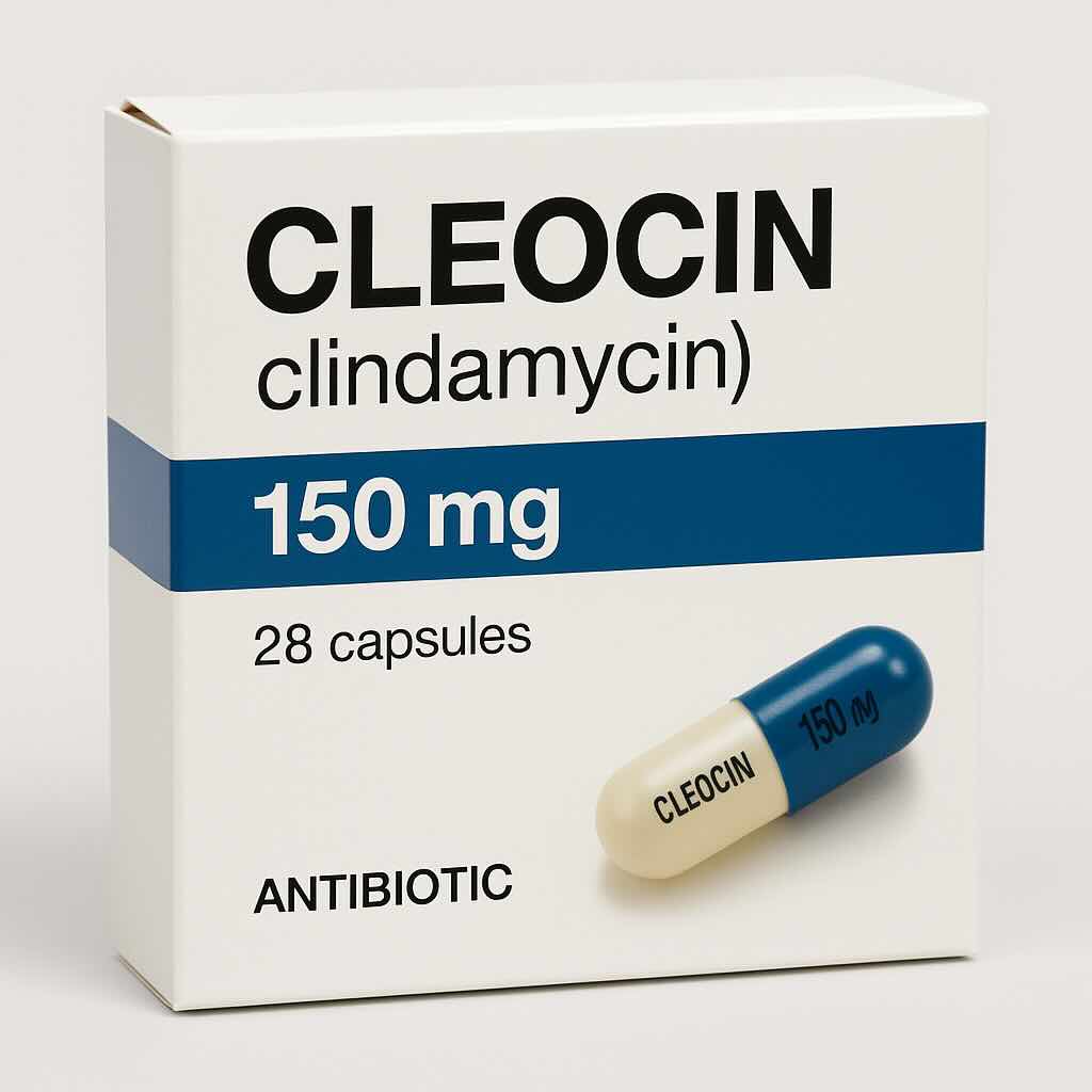 Buy Clindamycin (Cleocin) Online for Susceptible Bacterial Infections